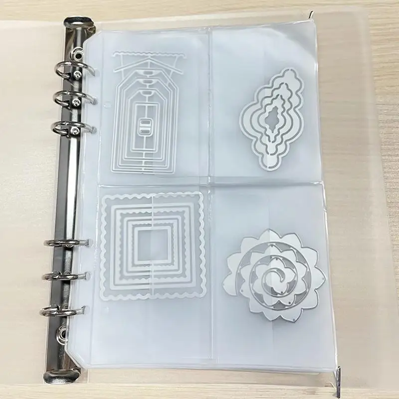A5-6-Hole-Strap-Storage-Clip-And-Storage-Bag-Scrapbook-Cutting-Die ...