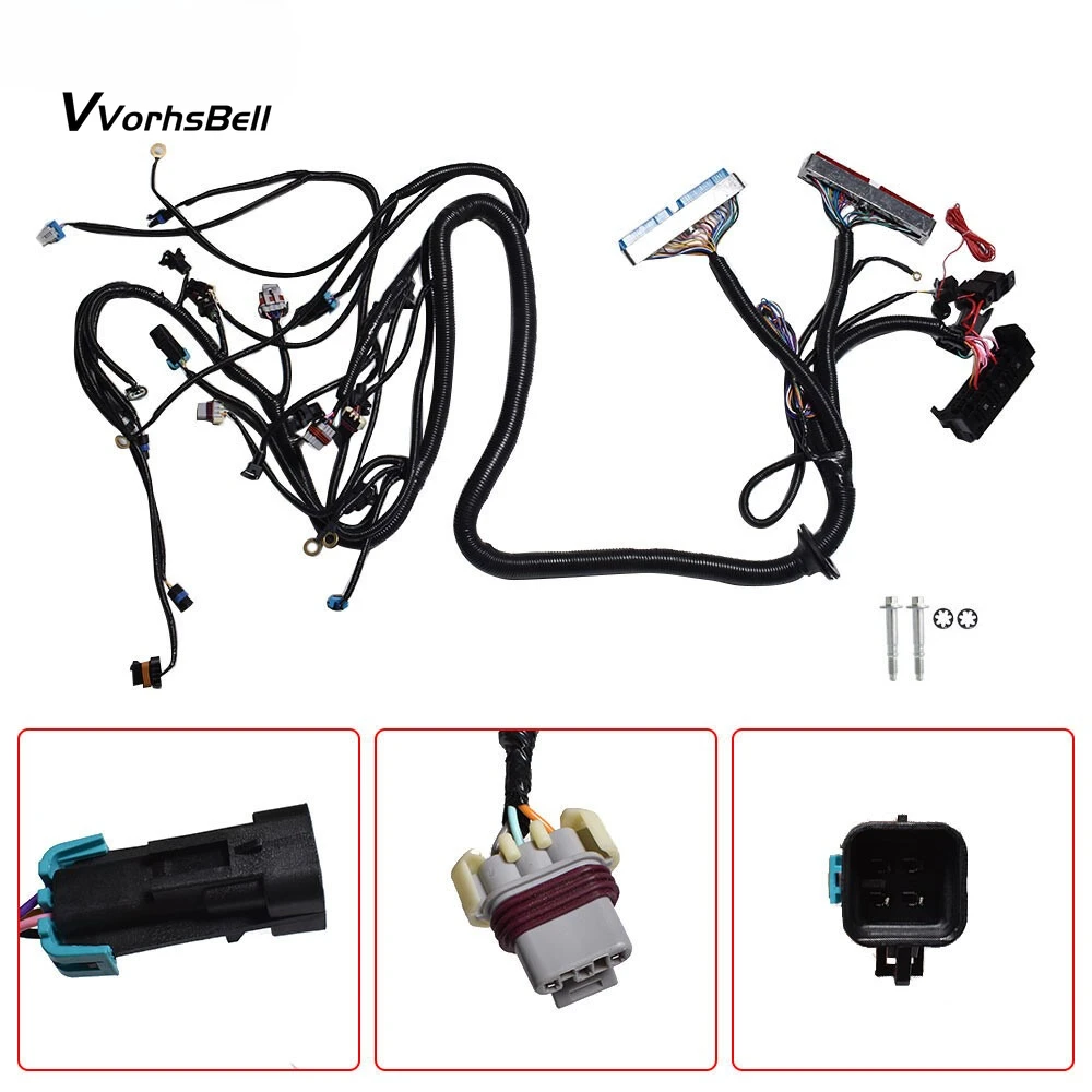 1997 - 2006 DBC LS1 Standard Wiring Harness - Fits T56 or Non ...