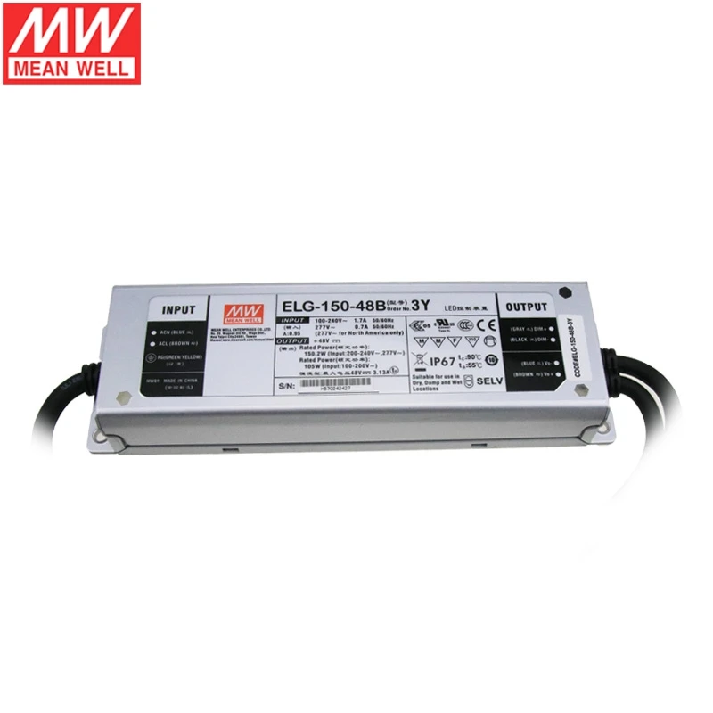 MeanWell Power Supply ELG 150 48B 3Y 150W 48V For Quantum Board 120W ...