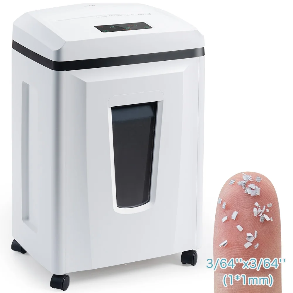P7 High Quality Paper Shredder 6 Sheets 23Liter 1*1mm Suitable for ...