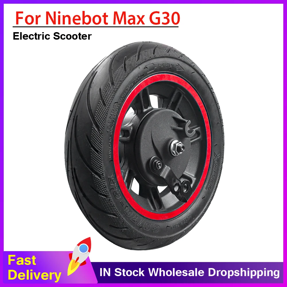 10inch-Wheel-Front-Wheel-Hub-with-Vacuum-Tire-For-Ninebot-Max-G30 ...