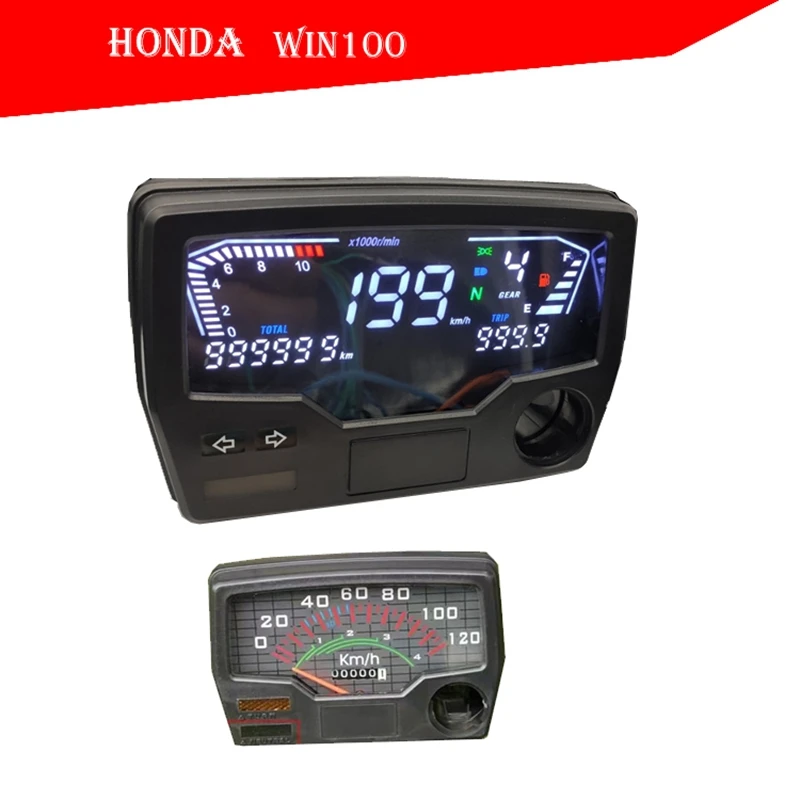 For-Honda-CD70-CD-70-Win100-WIN-100-Shineray-Xy-50-Digital-Meter-Assy ...