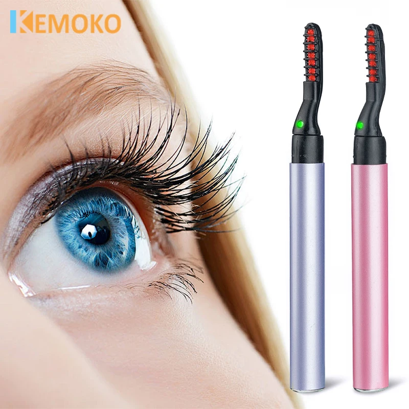 Electric Eyelash Curler Heated Eyelash Curling Device Rechargeable Fast ...