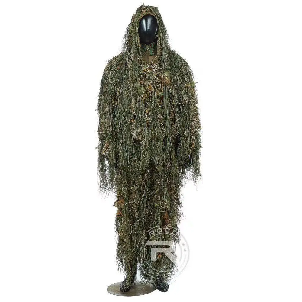 Ghillie-Suit-Hunter-Hunting-Woodland-3D-Bionic-Leaf-Camouflage-Clothing ...