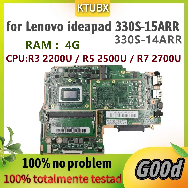 New For Lenovo Ideapad 330S-15ARR 330S-14ARR Laptop Motherboard.With r3 ...