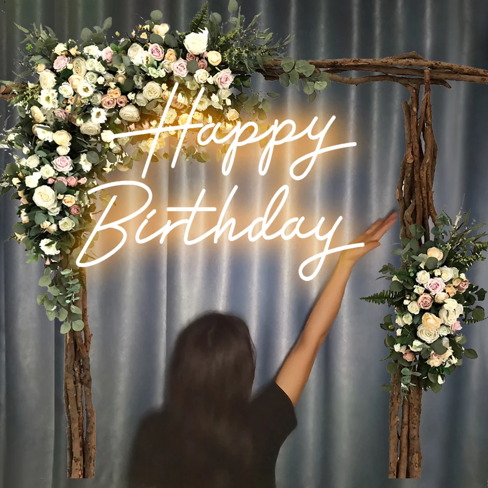 Large-Happy-Birthday-Custom-Neon-Sign-Led-Light-Sign-Personalized-Gift ...