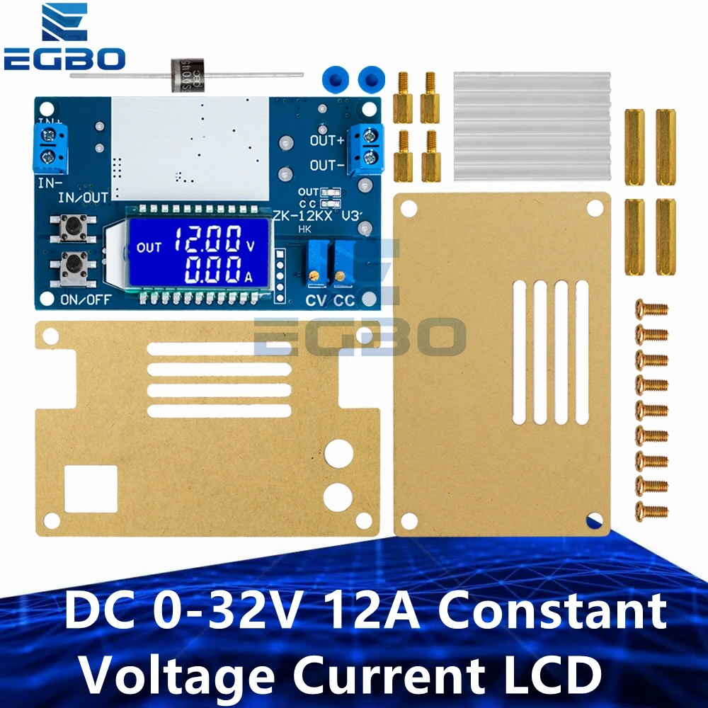 DC-0-32V-12A-Constant-Voltage-Current-LCD-digital-Voltage-Current ...