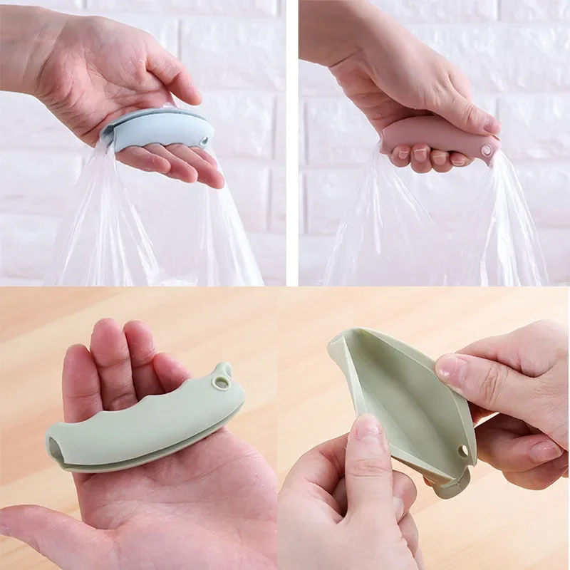 Kitchen-Plastic-Bag-Special-Tool-1-Silicone-Hook-To-Hang-Handbag-Basket ...