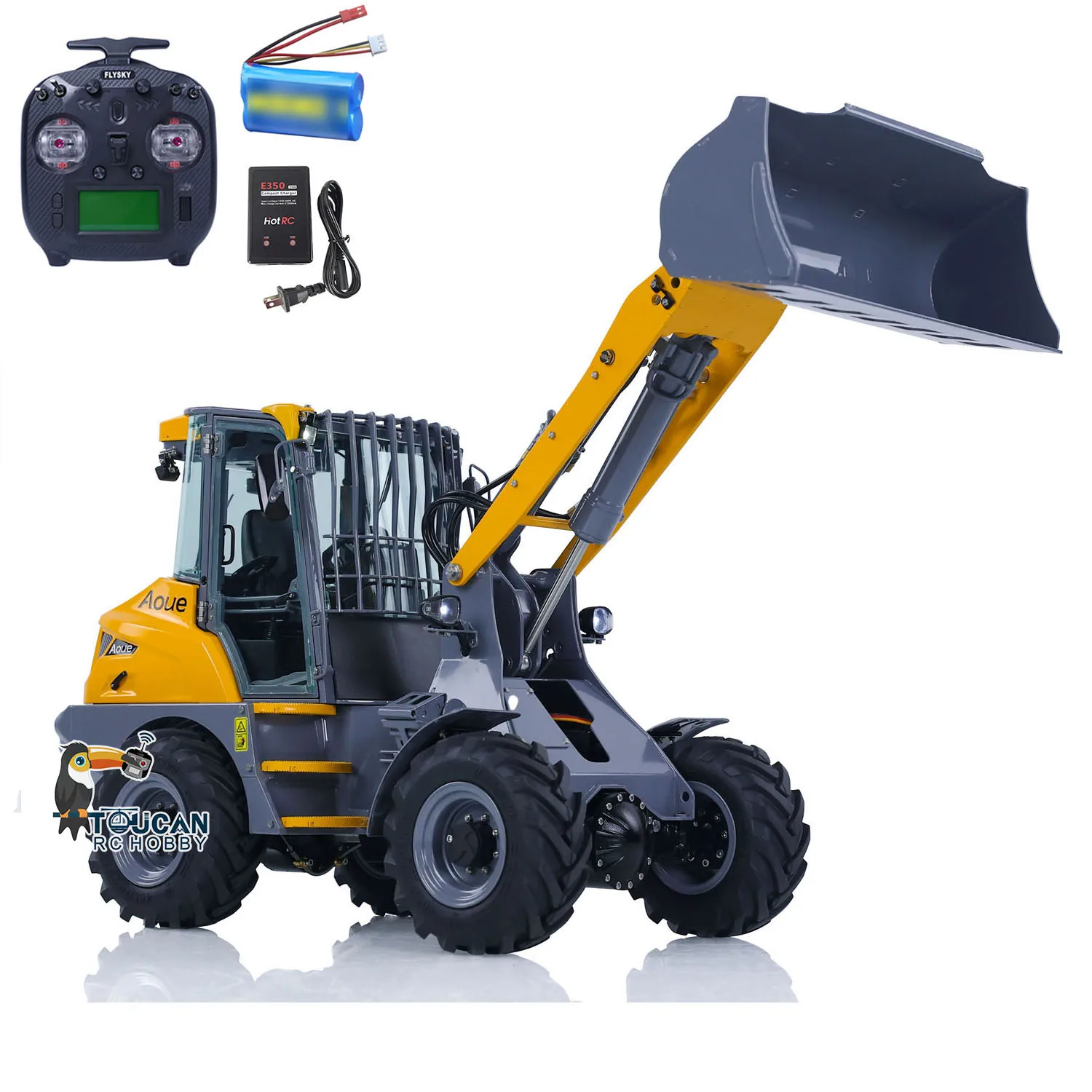 LESU-1-14-AOUE-MCL8-Hydraulic-RC-Loader-ST8-Controlled-RTR-Car-Sound ...