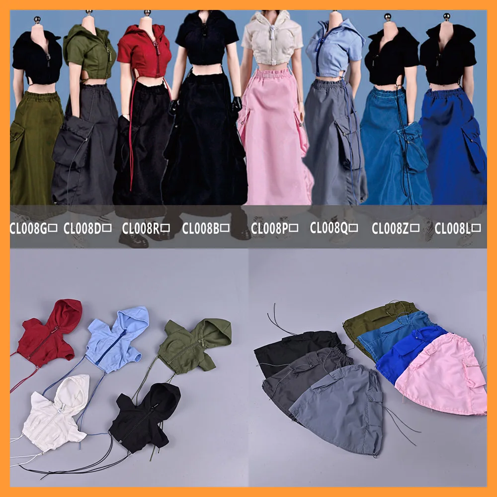 CHILI-TOYS-CL008-1-6-Female-Soldier-Casual-Zipper-Drawstring-Design ...