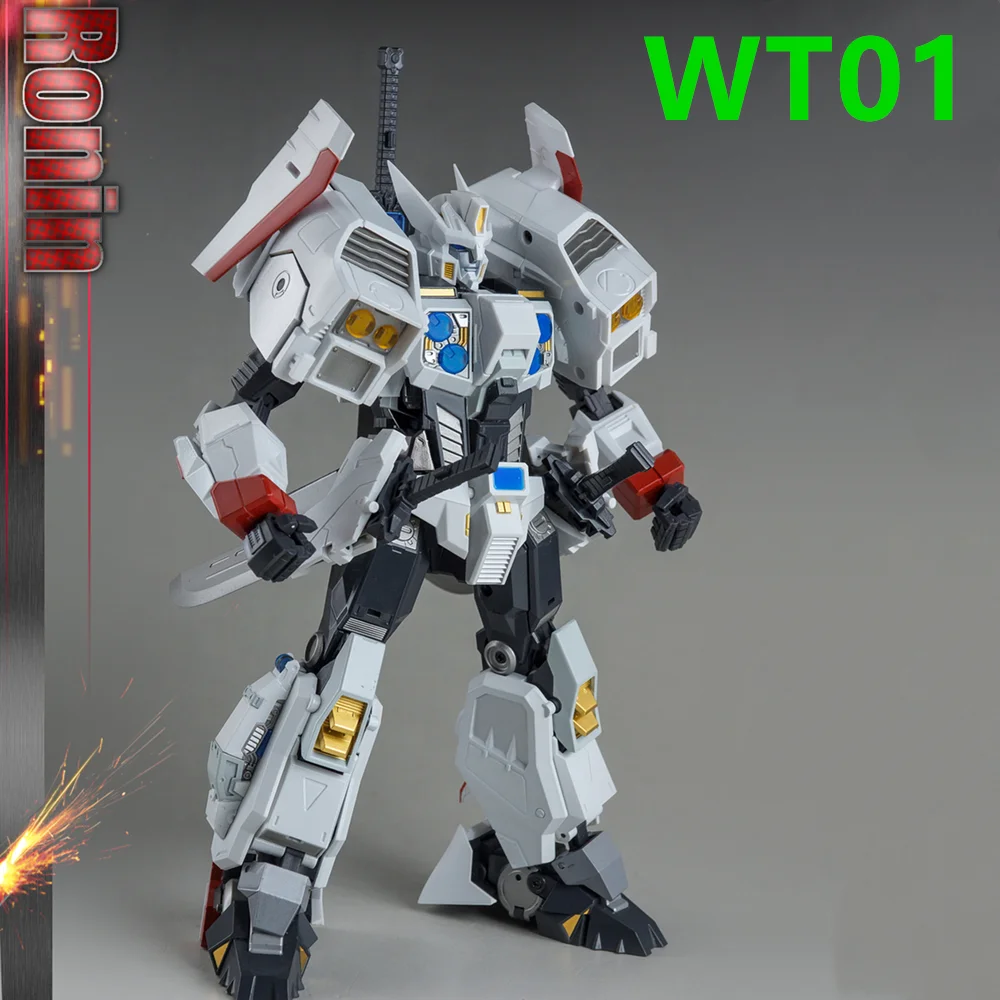 NEW-Transformation-Wonderful-Trans-WT01-WT-01-RONIN-White-Drift-Robot ...