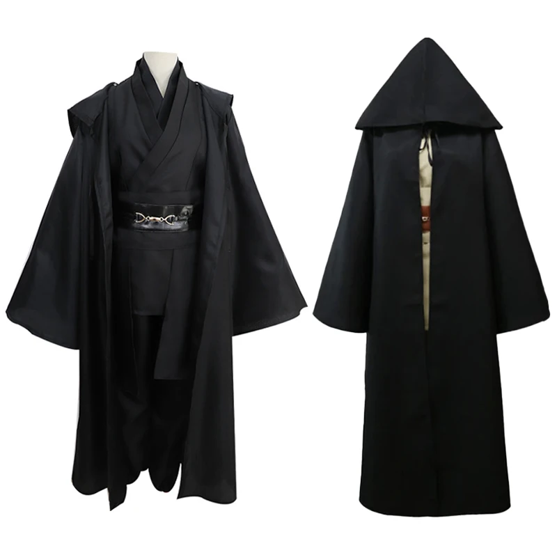 Star-Wars-Jedi-Knight-Cosplay-Traje-para-homens-e-mulheres-Anakin ...
