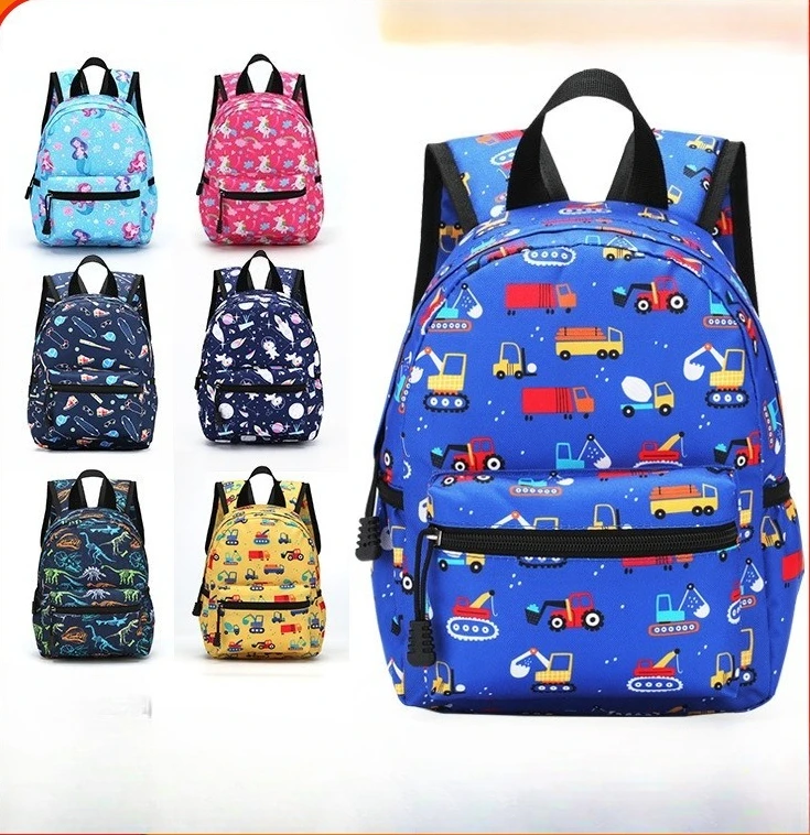 Stylish Cartoon Children Backpack Lightweight School Bag for Kids Spine ...
