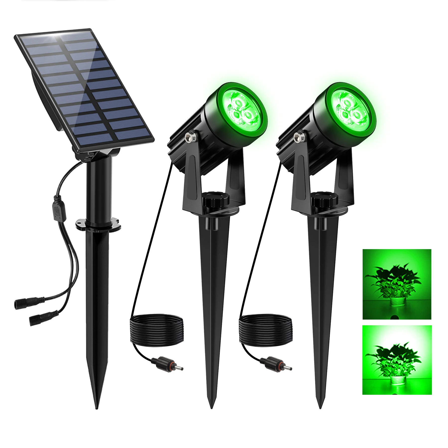 Super-Bright-Green-Solar-LED-Light-Outdoor-Solar-Spotlight-Solar-Garden ...