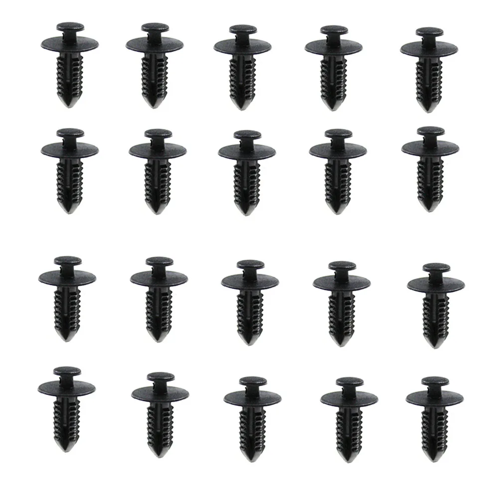 20PCS Fender Liner Rivet Push Type Retainer Trim Panel Fastener Clip ...