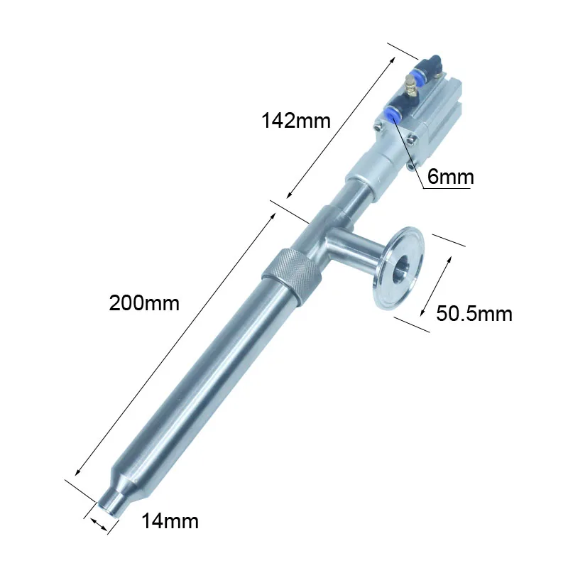 Anti-Drop Filling Vavle extend Outlet Nozzle Filler Head For Piston ...
