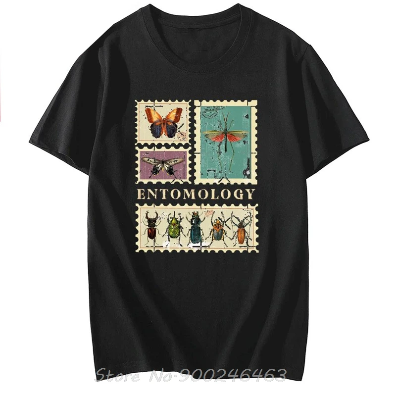 Cottagecore Entomology Tee Vintage Bug T-Shirt Insect Praying Mantis ...