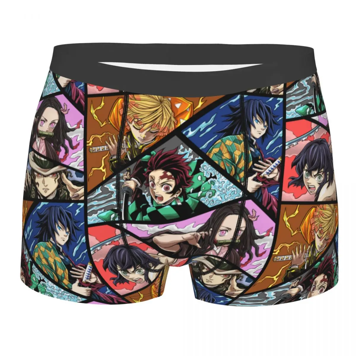 Demon Slayer Nezuko Tanjirou Inosuke Boxer Shorts Sexy 3D Print Kimetsu ...