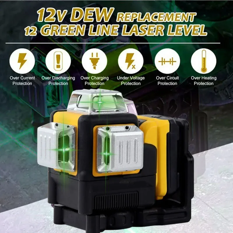 360-Rotating-Laser-Level-High-precision-12V-Suitable-for-30m-50m-Long ...