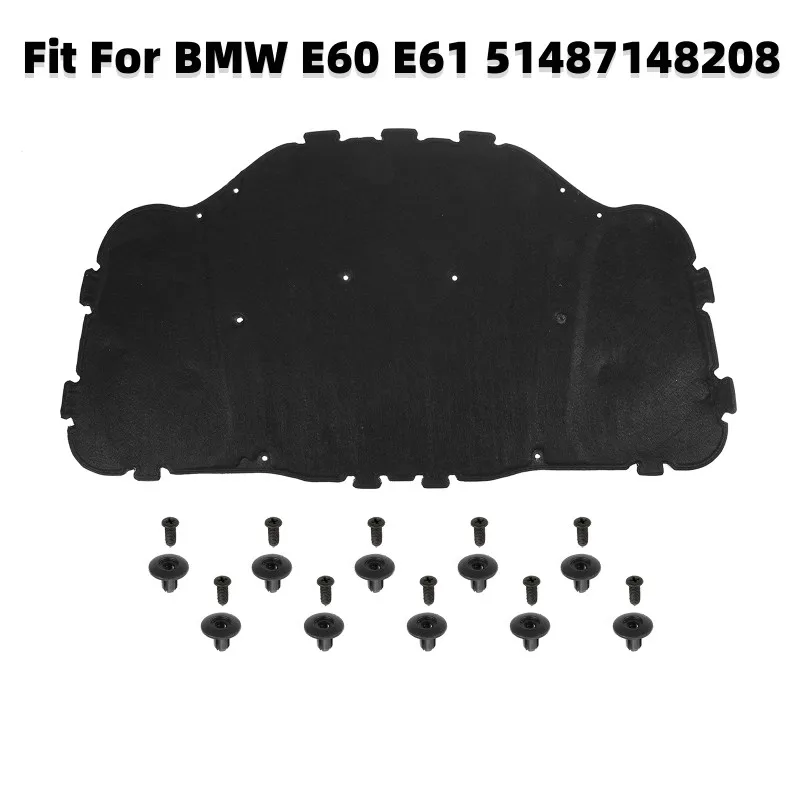 Car-Engine-Hood-Heat-Insulation-Sound-Deadener-Cotton-Cover-for-BMW-E60 ...