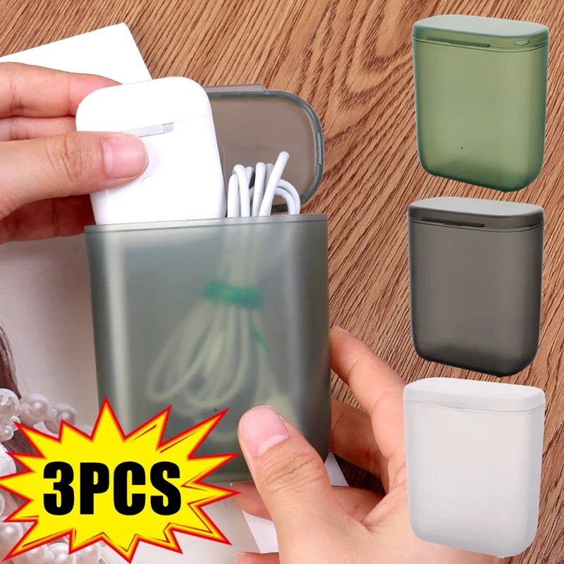 PP-Transparent-Damp-proof-with-Cover-Desktop-Cable-Organizer-Portable ...