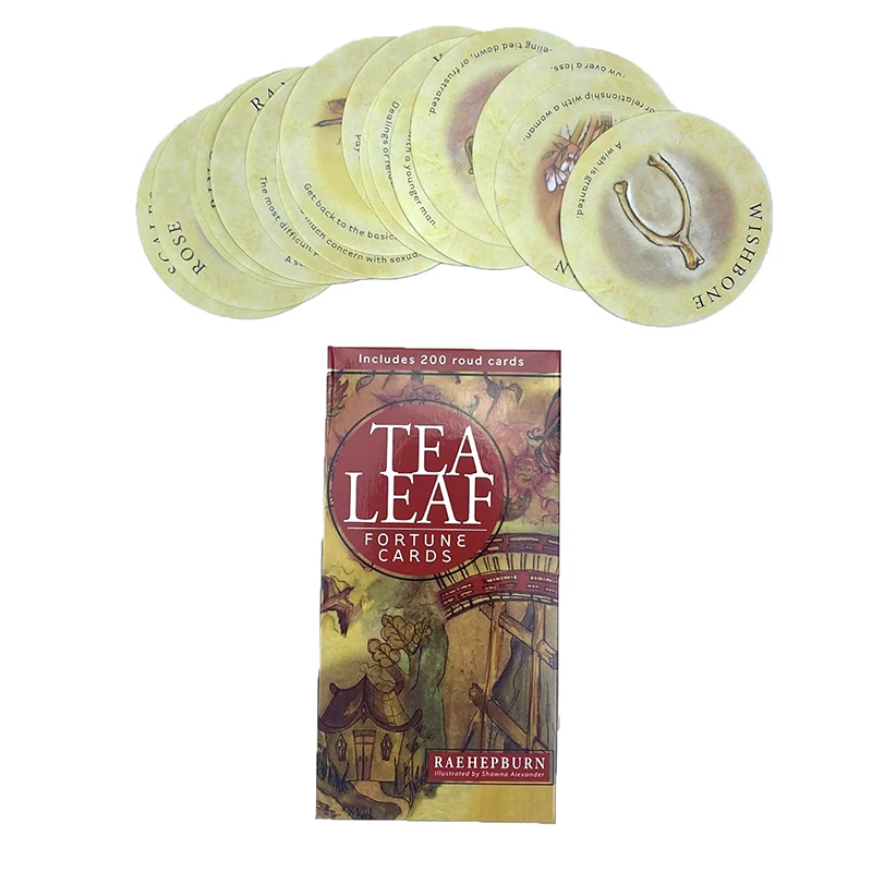 Tea-Leaf-Fortune-Cards-Tarot-Oracle-Card-Prophecy-Divination-Deck ...