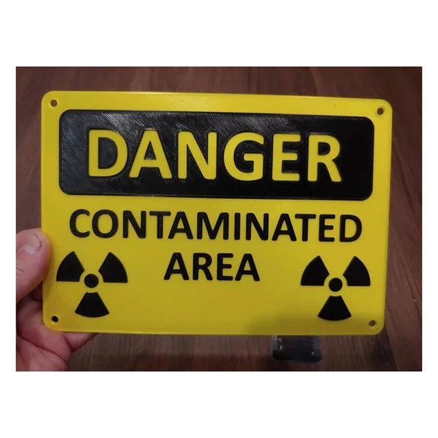 Contaminated Sign