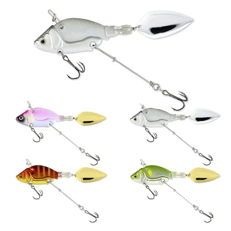 1Pcs-Rotating-Metal-VIB-vibration-Bait-Spinner-Spoon-Fishing-Lures-13 ...