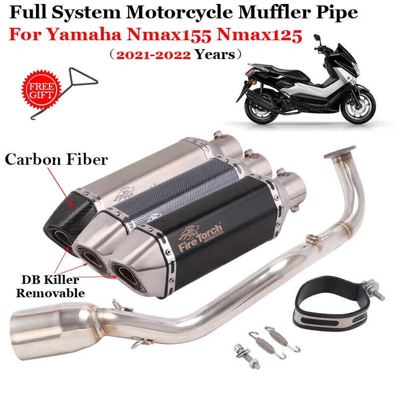 Slip-On-For-Yamaha-Nmax-155-125-NMAX155-NMAX125-2021-2022-Motorcycle ...