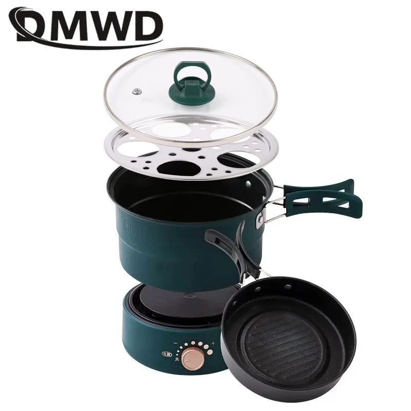110V-220V-Foldable-Split-Cooking-Pot-Portable-Multicooker-Frying-Pan ...
