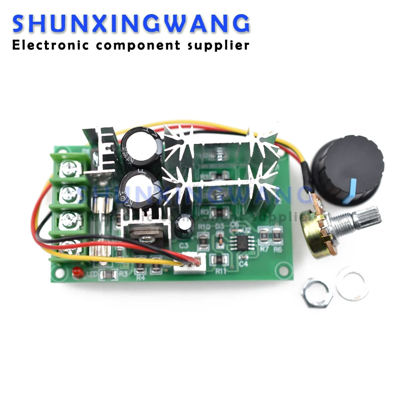 DC10-60V DC motor speed regulator 12V 24V 36V 48V High power drive ...