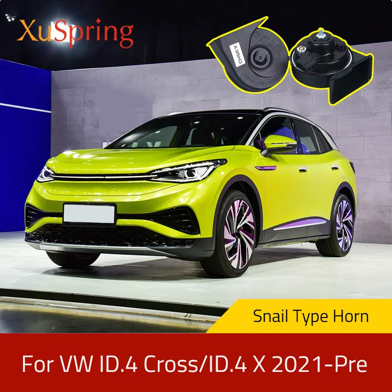 For VW ID.4 Cross/ID.4 X 2021-Pre Car Snail Horn Speakers Tweeter High ...