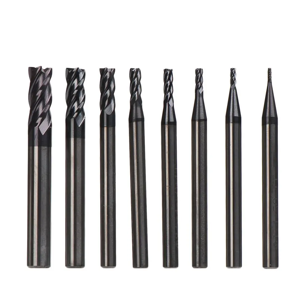 Endmill-Cutting-1mm-1-5mm-2mm-2-5mm-3mm-4mm-5mm-6mm-Alloy-Carbide ...
