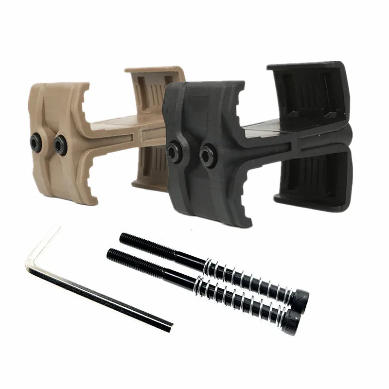 Tactical-Dual-Magazine-Coupler-Clip-Pouch-for-M4-5-56-Airsoft-Mag ...