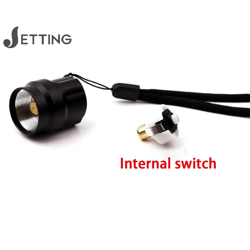 High Quality C8 Q5 Black Flashlight Switch Assembly Tail Accessories ...