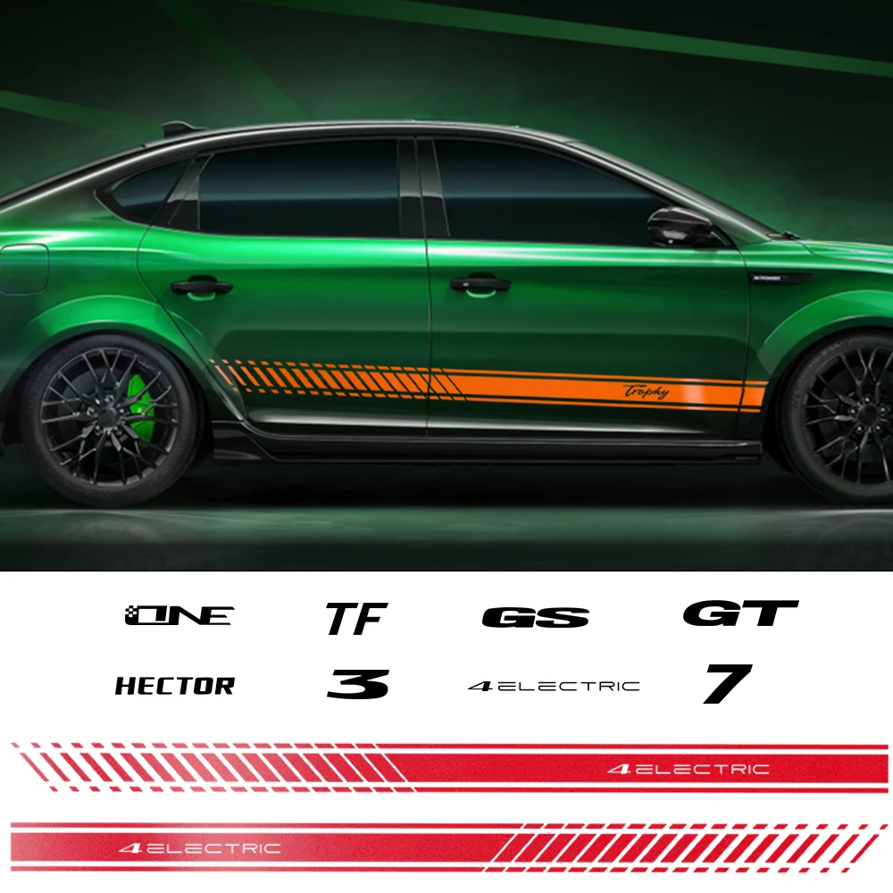 Car Door Side Sticker For Morris Garages Mg Zs Zr Mg3 Mg5 Auto Sport ...