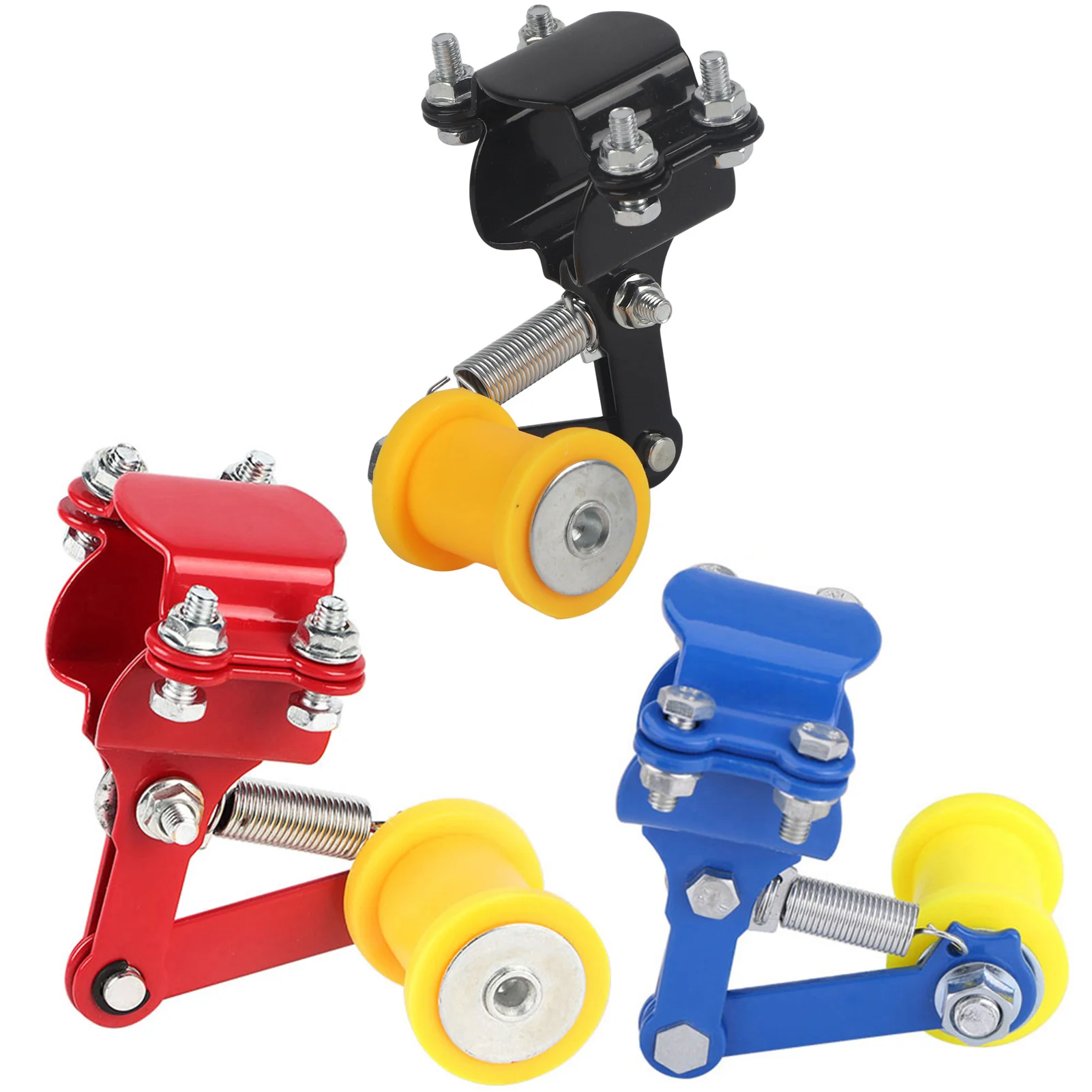 Ajustador-de-cadena-ajustable-Universal-para-motocicleta-gu-a-tensora ...