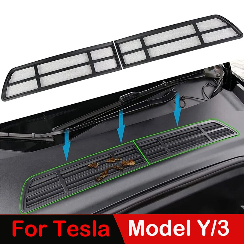 Insect-proof-Net-For-Tesla-Model-Y-For-Tesla-Model-3-Front-Trunk-Air ...