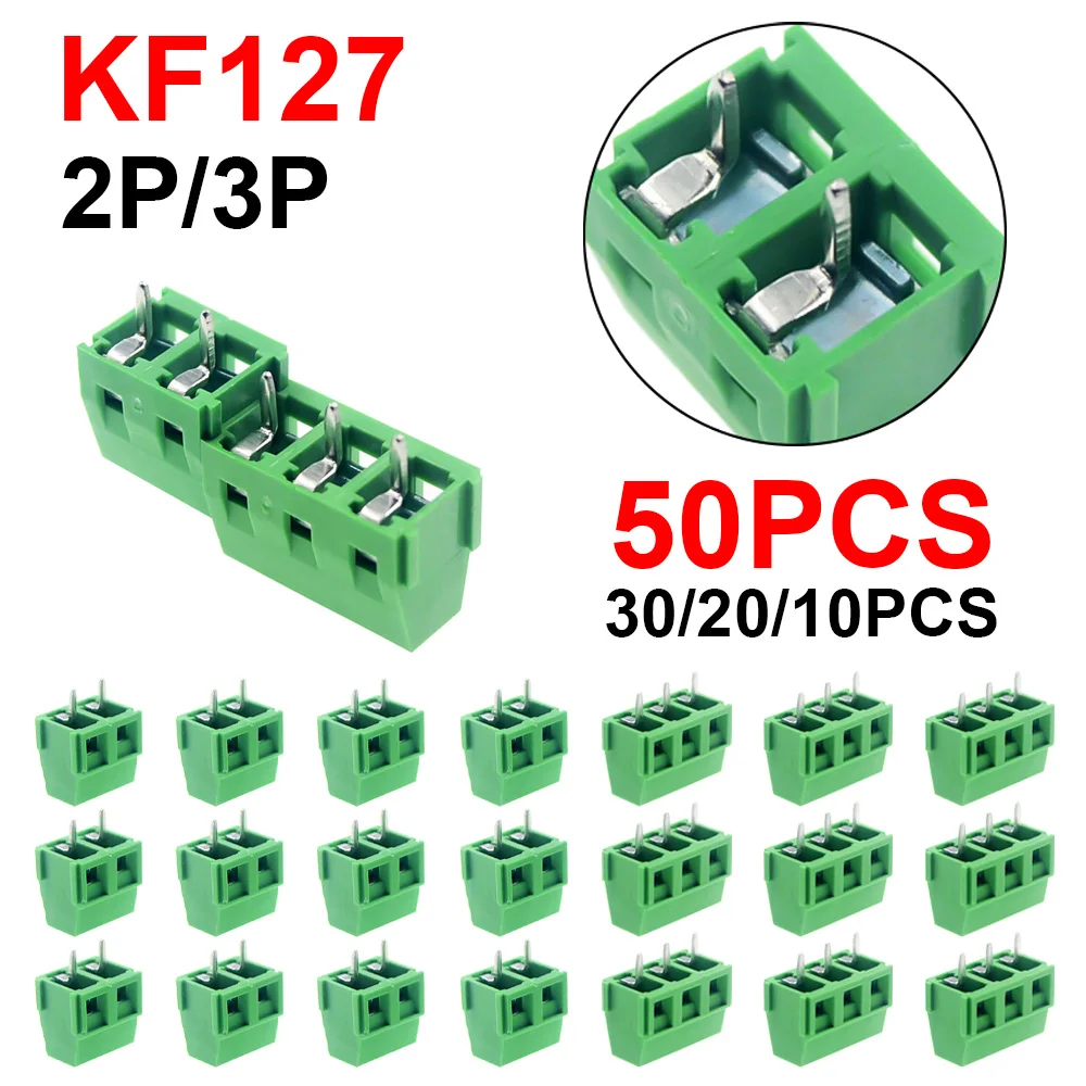 10-50PCS-KF127-5-00-5-08mm-KF127-2P-KF127-3P-Screw-5-0mm-Terminal-Block.jpg