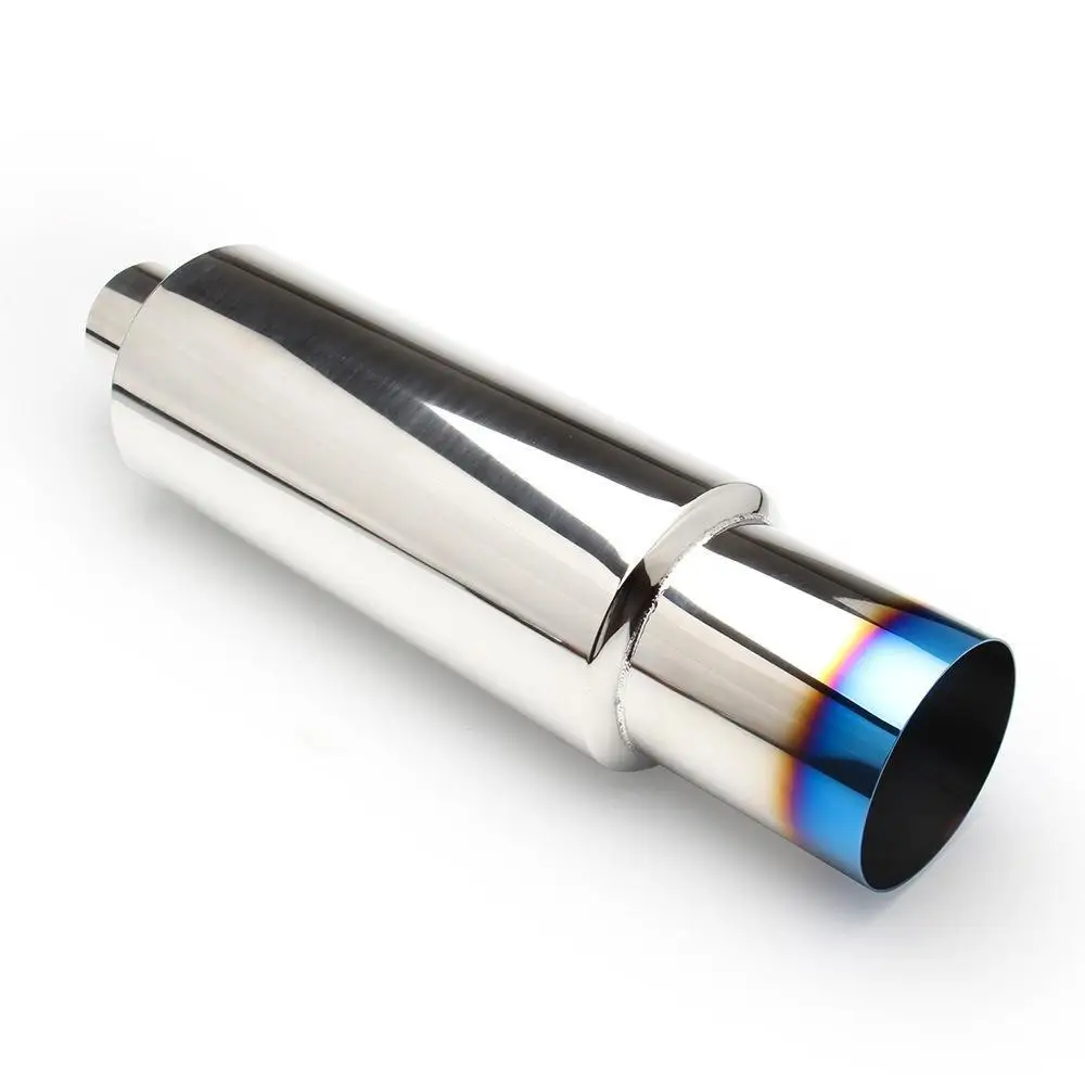 Car-Auto-Vehicle-Chrome-Exhaust-Pipe-Tip-Muffler-Steel-Stainless-Trim ...