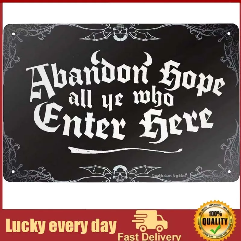 Retro-Metal-Sign-Vintage-Tin-Sign-Halloween-Skeleton-Sign-for-Plaque ...