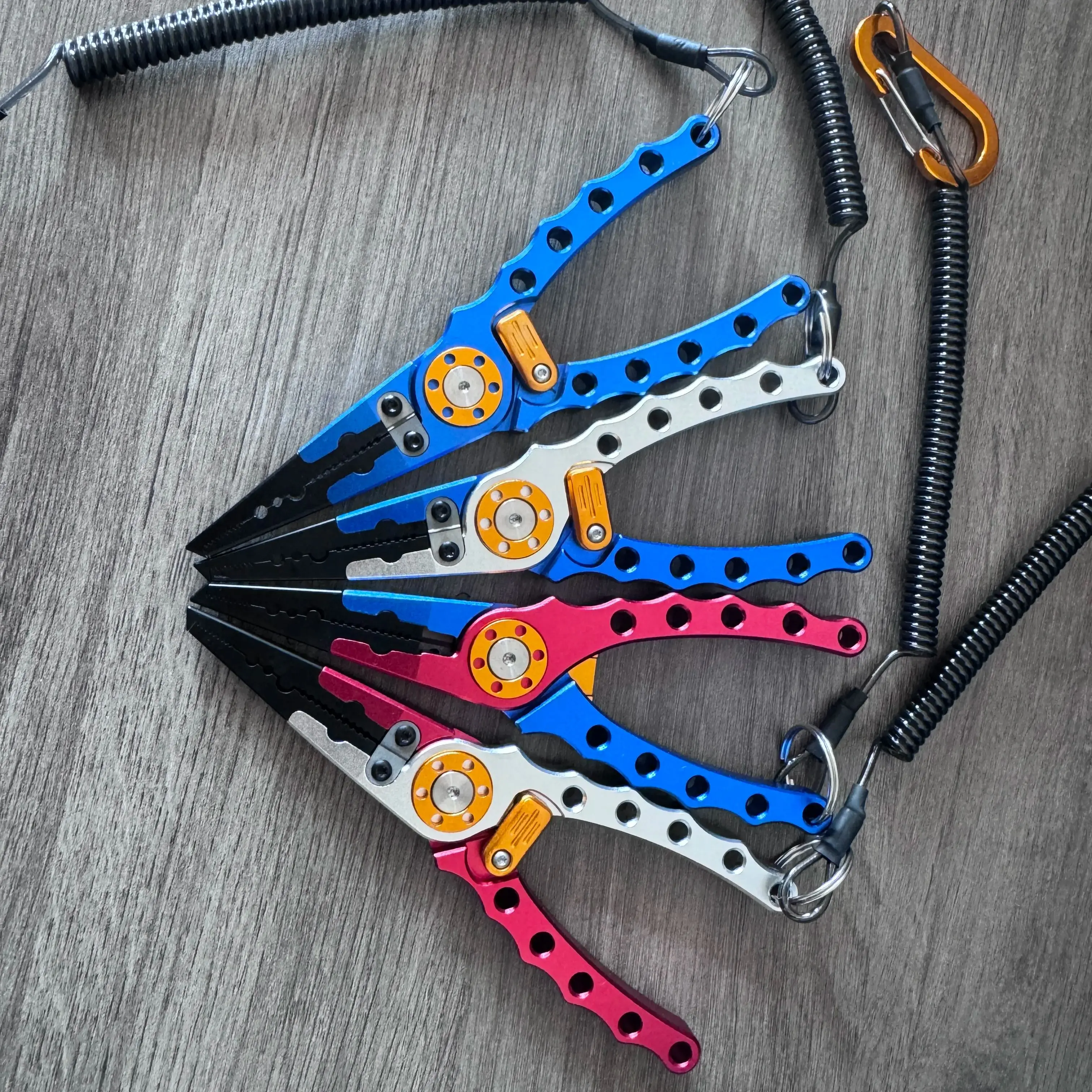 Fishing Pliers Line Cutter Multifunctional Knot Aluminum Alloy Scissors ...