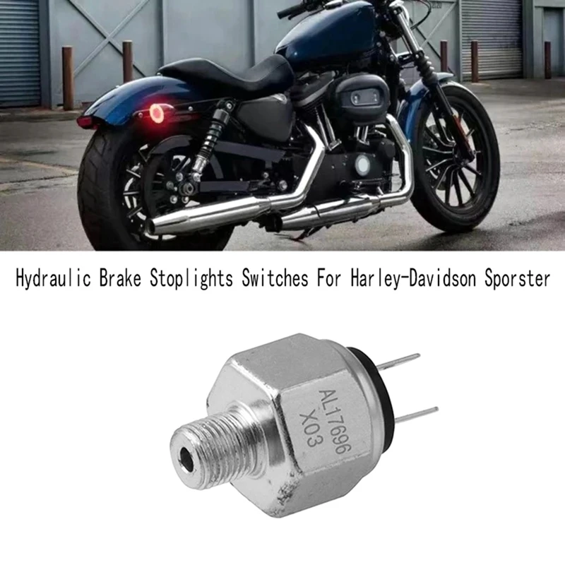 10Mm-Bolt-Motorcycle-Hydraulic-Brake-Stoplights-Switches-For-Sporster ...