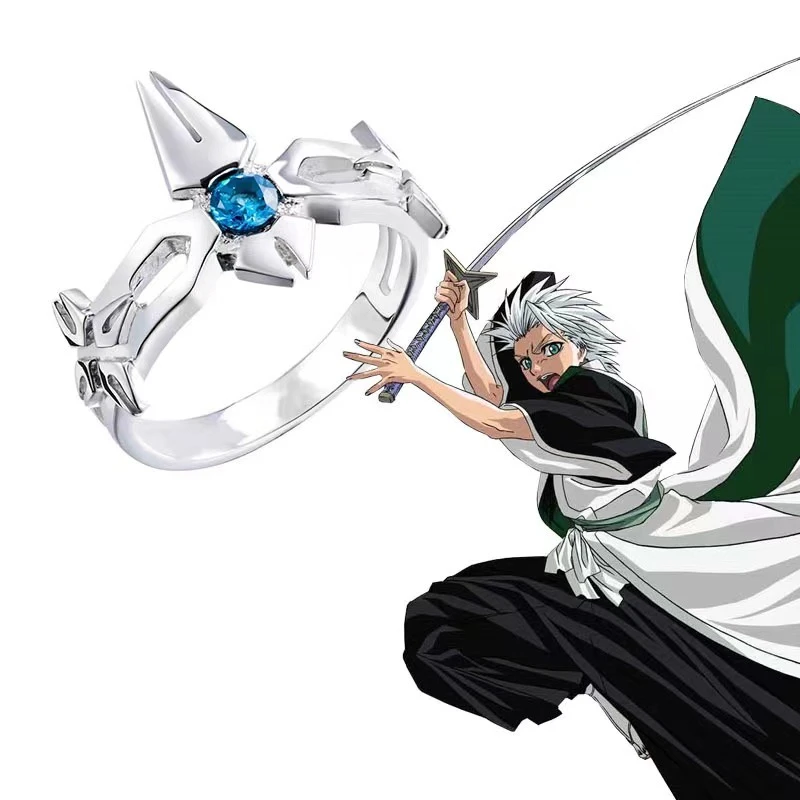 Anime Bleach Hitsugaya Toushirou Daiguren Hyourinmaru Cosplay Ring ...