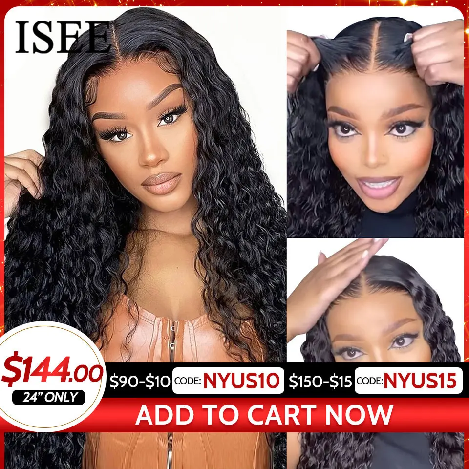 Wear-Go-Wig-ISEE-Hair-Mongolian-Water-Wave-6x4-Glueless-Preplucked ...