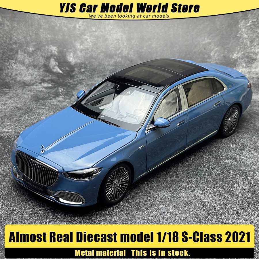 Almost Real Diecast model 1/18 S-Class 2021 car model Metal send ...