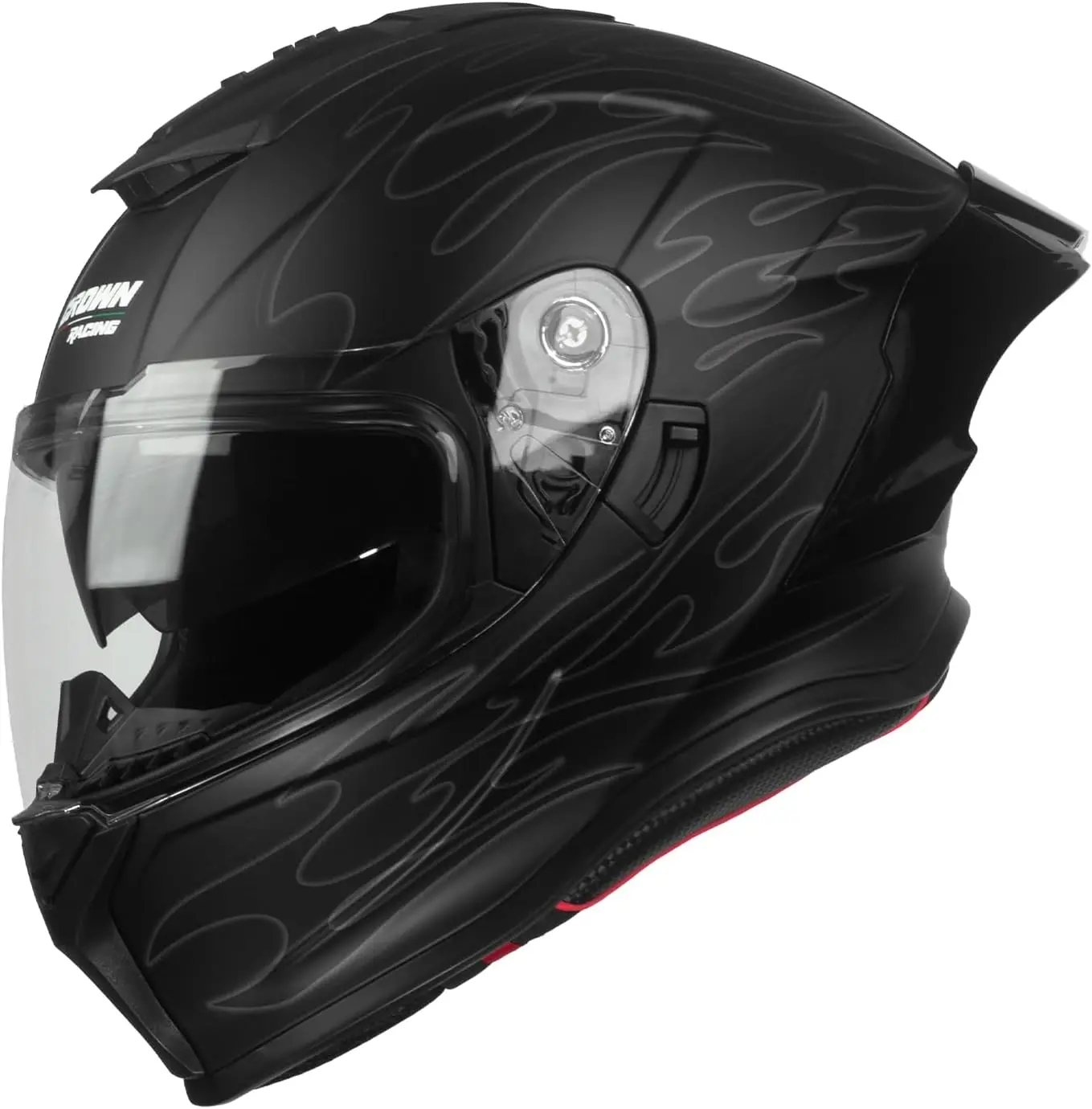 Motorcycle Helmets Full Face Motorcycle Street Bike Helmet DOT Approved ...