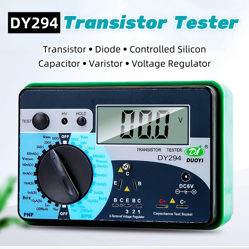 DY-294-Multifunction-Digital-Transistor-Tester-Semiconductor-Diode ...