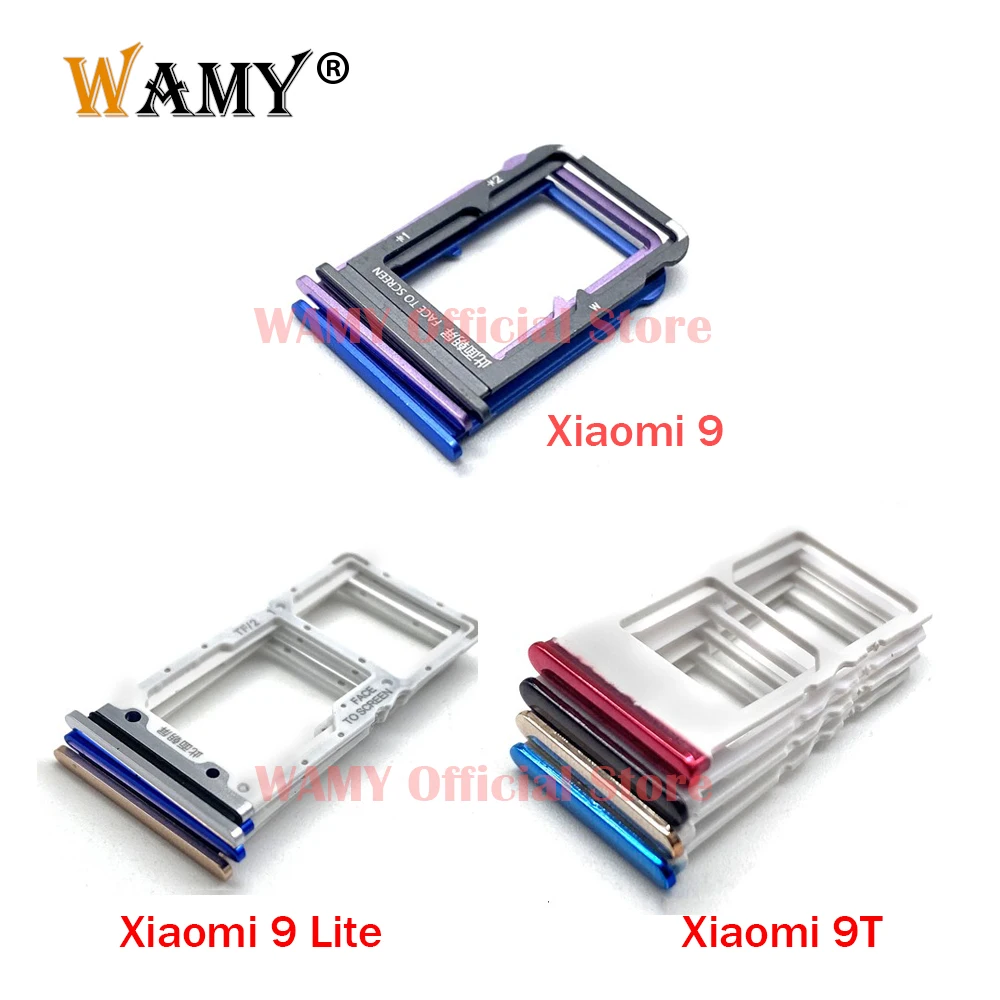 Original-New-Sim-Card-Tray-Holder-Adapter-Slot-Socket-For-Xiaomi-Mi-9T ...