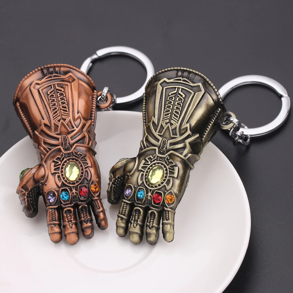 Marvel-Avengers-keychain-Infinity-Thanos-Gauntlet-Glove-Keychain-Move ...